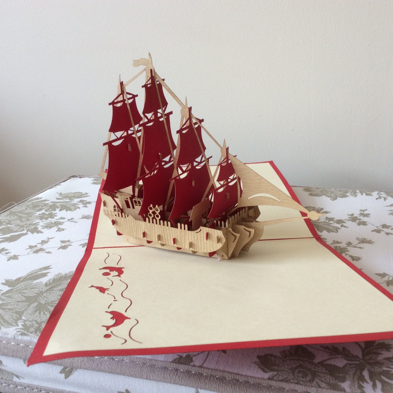 SHIP Pop Up Card