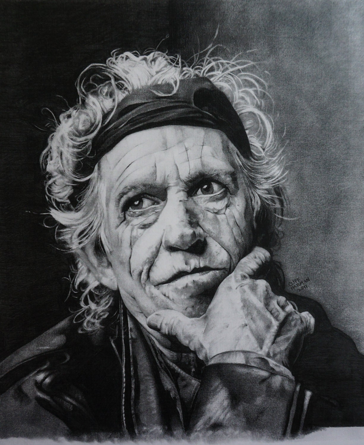 Keith Richards Art Rolling Stones Art rock music art pop