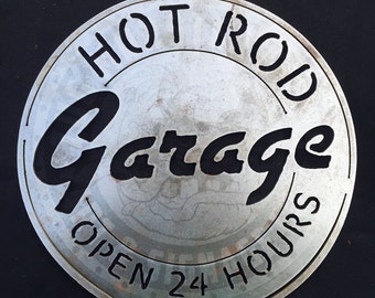 Hot rod sign | Etsy