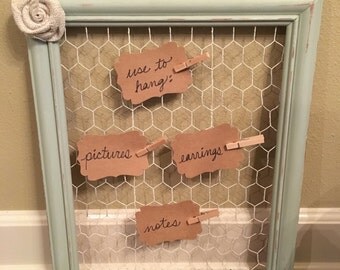 Chicken wire frame | Etsy