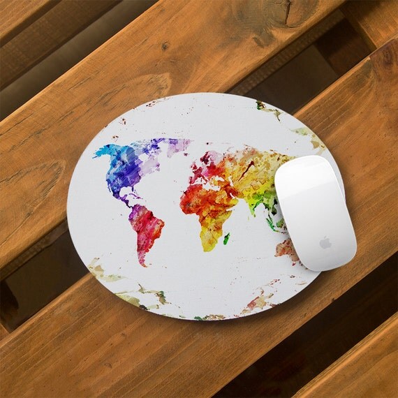 Mouse Pad Pretty Mousepad Round Office by CreativeMacBookCases