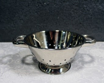 Items similar to Copper Antique mini Colander/ Strainer on Etsy