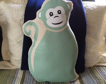 Unique monkey pillows related items | Etsy