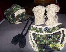 Popular items for crochet military on Etsy