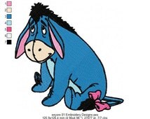 Unique eeyore embroidery related items | Etsy