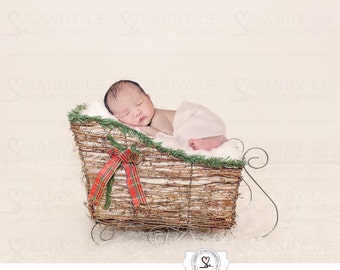 Sleigh photo prop | Etsy