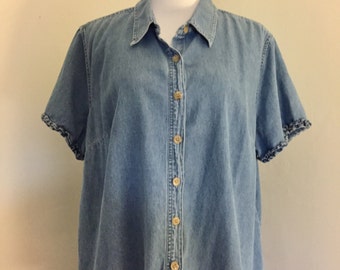 Denim tunic | Etsy
