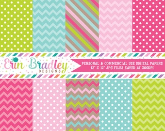 Items similar to Digital Scrapbooking Paper Set V1: Grunge Retro ...