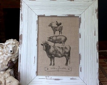 Stacked farm animals | Etsy