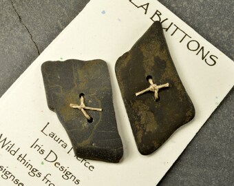 Stone buttons | Etsy