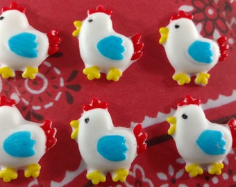 Chicken cake topper | Etsy