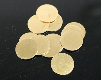 Metal discs holes | Etsy