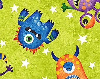 Monster fabric | Etsy