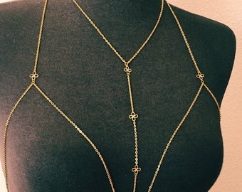 Chain bra | Etsy