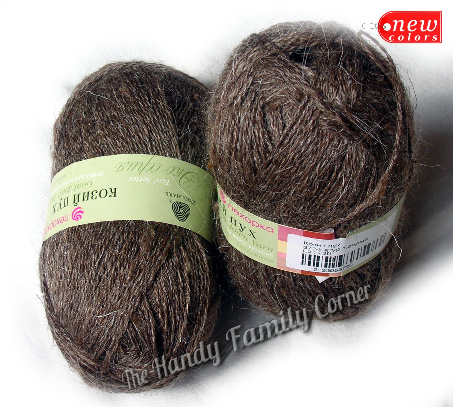 Goat Yarn Goat Down Goat Wool Pehorka goat down Natural color