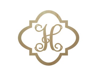 Quatrefoil frame | Etsy