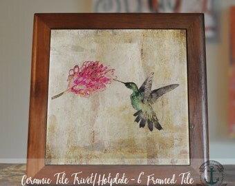 Hummingbird plates | Etsy