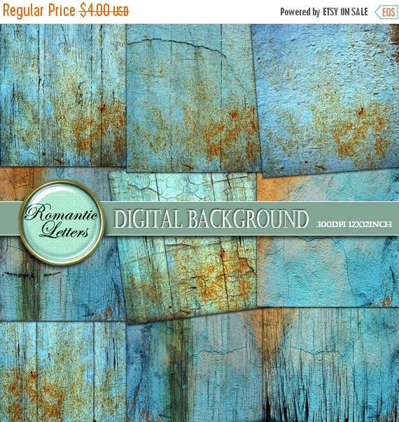 SALE Digital scrapbook paper backgrounds digital paper pack wood ...