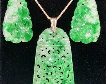 Carved yellow jade | Etsy