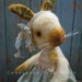 2016 E-PATTERN Primitive Folk Art Early Style Bunny Rabbit