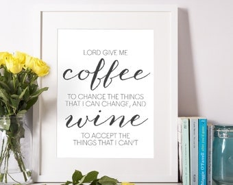 Lord give me coffee | Etsy