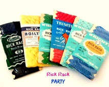 Unique rick rack lot related items | Etsy