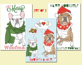 Custom Holiday Cards 10 by SentWell on Etsy