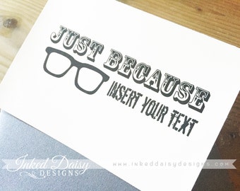 Nerd thank you card | Etsy