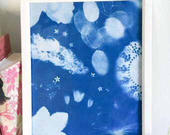 Cyanotype print | Etsy