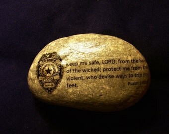 Police bible verse | Etsy