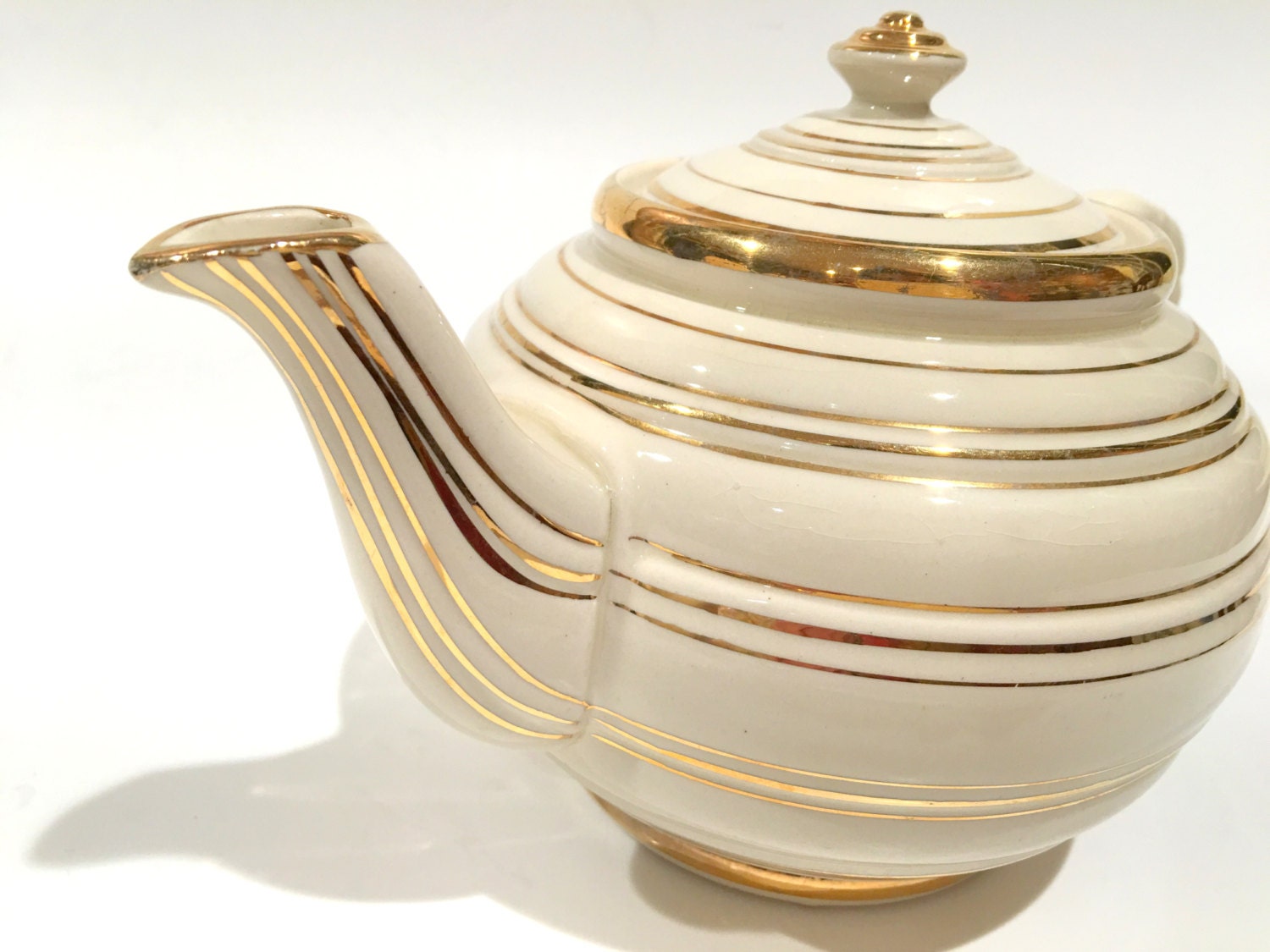 Sadler Teapot, Gold Teapot, Sadler Teapots, Vintage Teapots, Antique ...