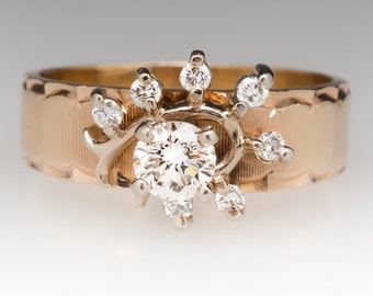 1960s wedding ring | Etsy