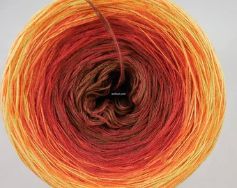 Autumn color yarn | Etsy