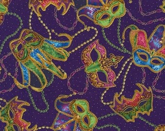 Mardi gras bead art | Etsy