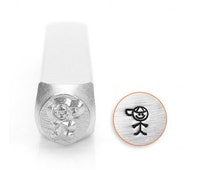 Popular items for stick figure stamp on Etsy