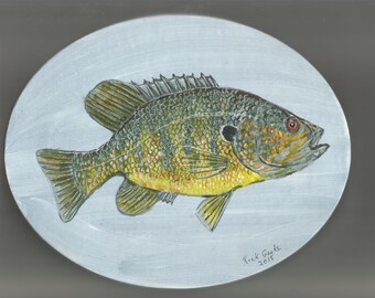Sunfish painting | Etsy