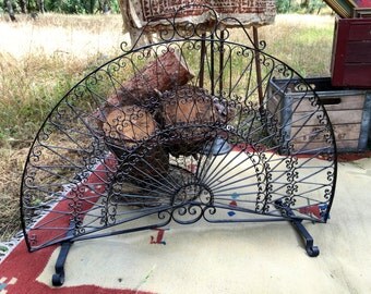 Fireplace screen | Etsy