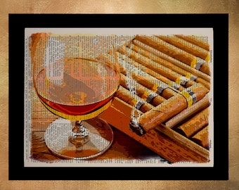 Cigar box art | Etsy