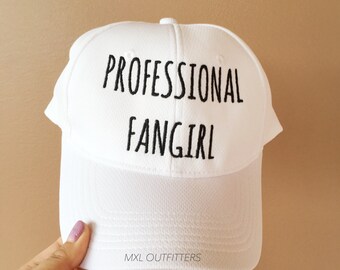 Professional Fangirl T-Shirt Tee Music Band Top Tumblr Fan