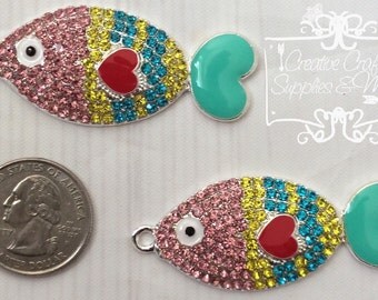 Rhinestone fish | Etsy