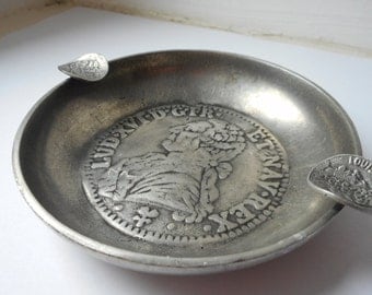 Pewter ashtray | Etsy