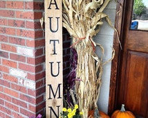 Unique fall wood sign related items | Etsy