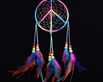 Feather peace sign | Etsy