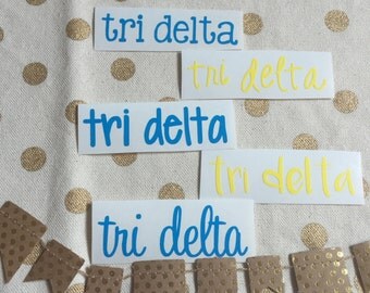 tri delta – Etsy