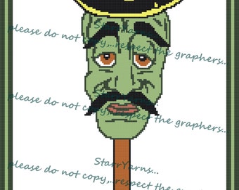 Adorable Clown Crochet Graph Pattern by StarrYarns on Etsy