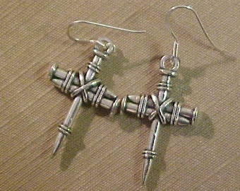 Cross made of nails | Etsy