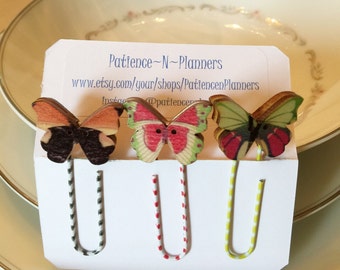 Butterfly paper clip | Etsy