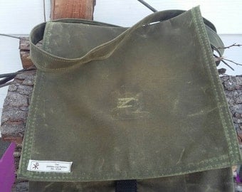 Traditional 18th / 19th Century Canvas Haversack Possibles Bag