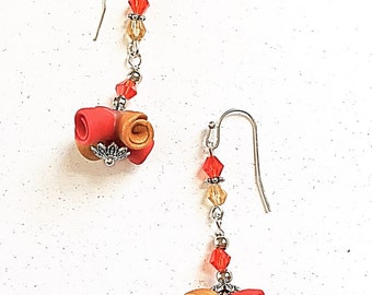 Polymer clay jewelry | Etsy