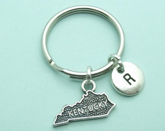 Kentucky keychain | Etsy